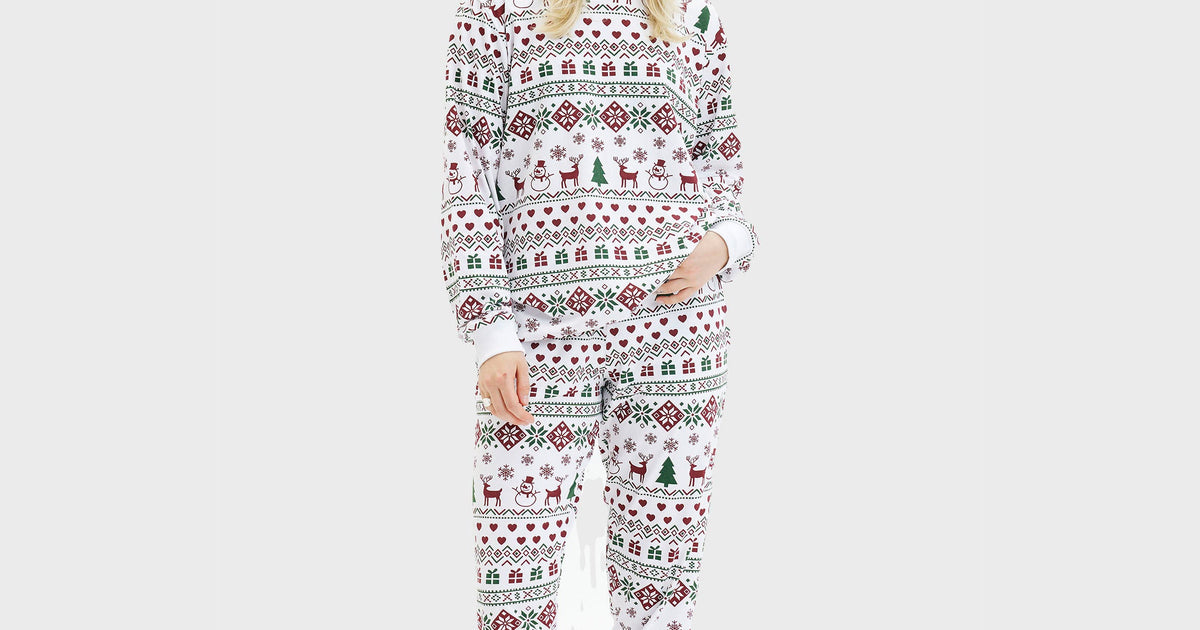 De vredige Kerstpyjama - Damen. | Happy Seasons